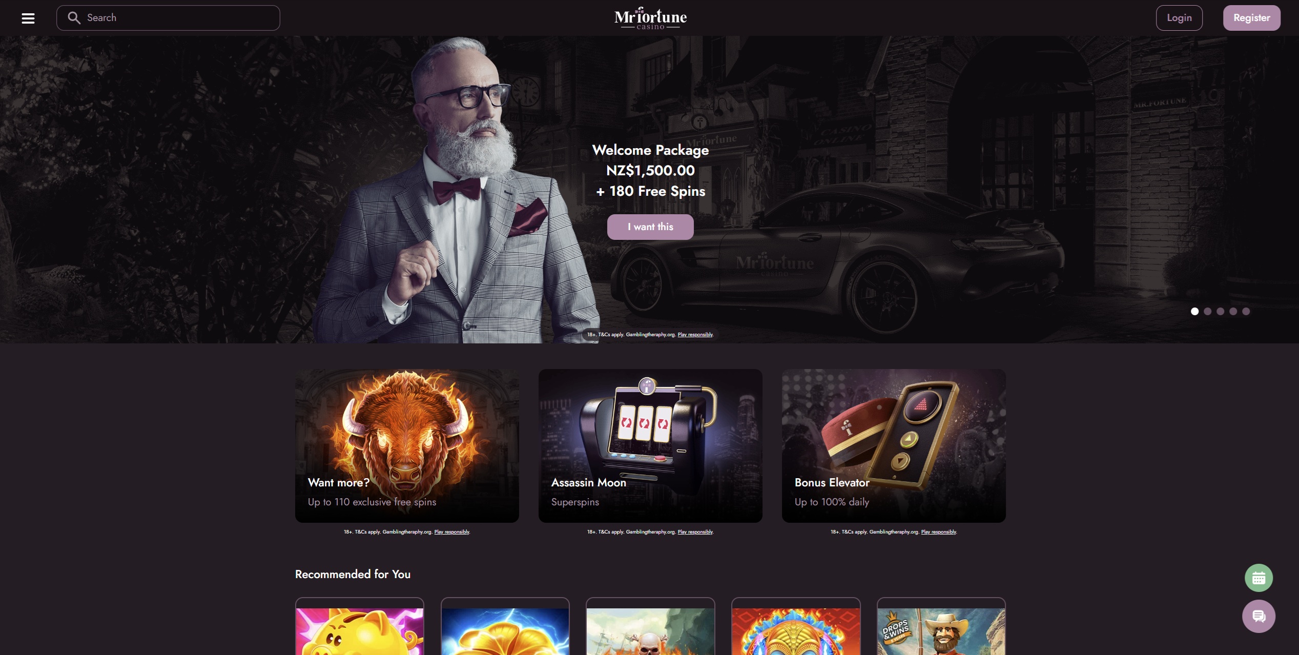 Mr Fortune Casino New Zealand 💜 Play On The Official Site